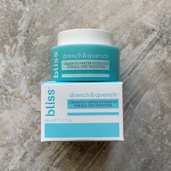Bliss | Skincare | Nib Bliss Drench Quench Moisturizer 7 Fl Oz | Poshmark